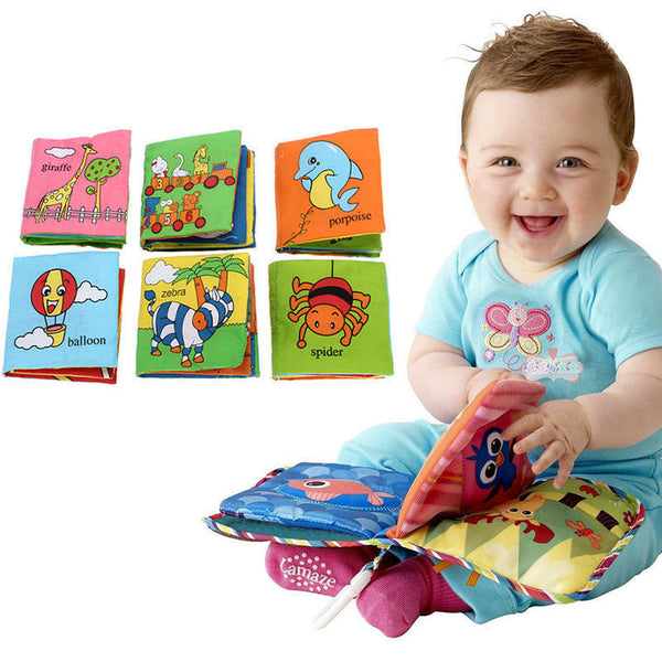 Educational Intelligence Development Soft Cloth Books For Your Baby ...